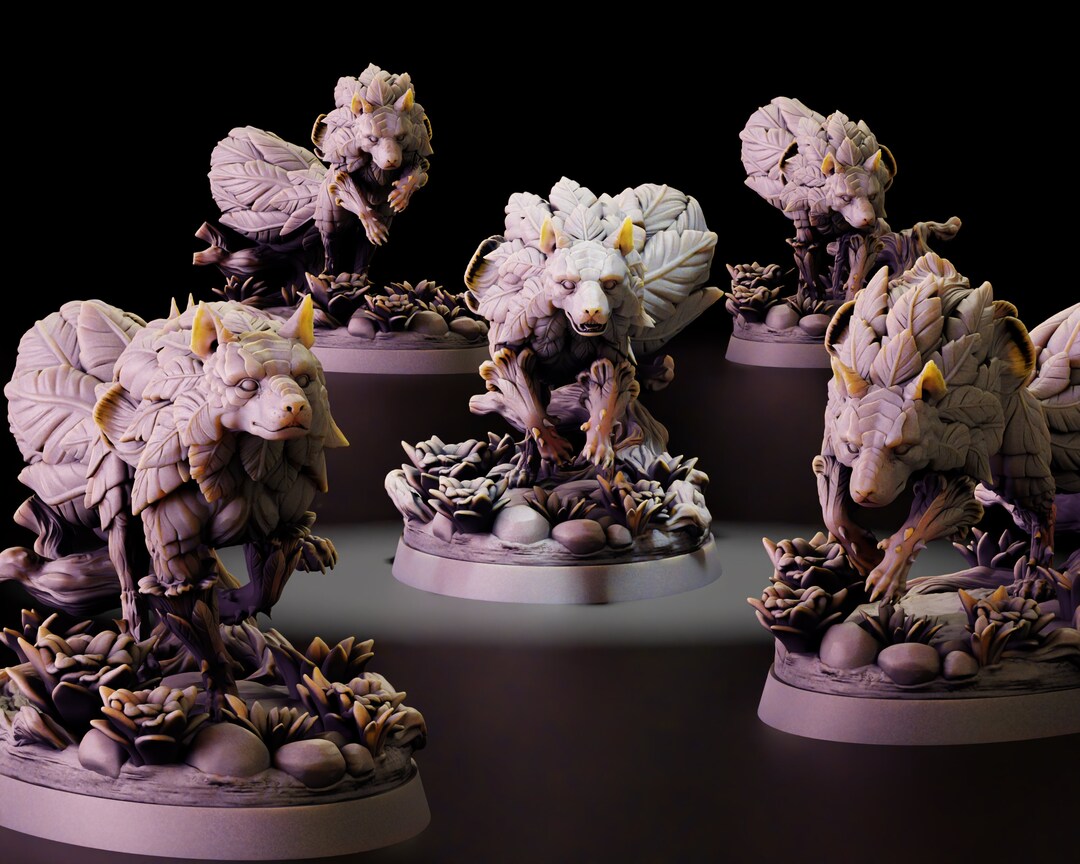 Wolfthorns Tabletop Miniature Copperlock's Zoo of Remarkable Monsters ...
