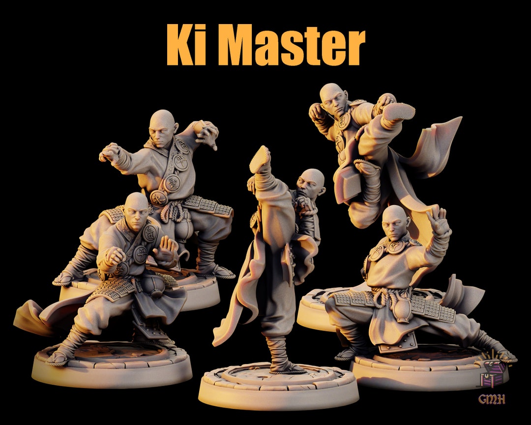 Ki Master Fantasy Tabletop Miniature Chosen of the Kami Part III Dragon ...