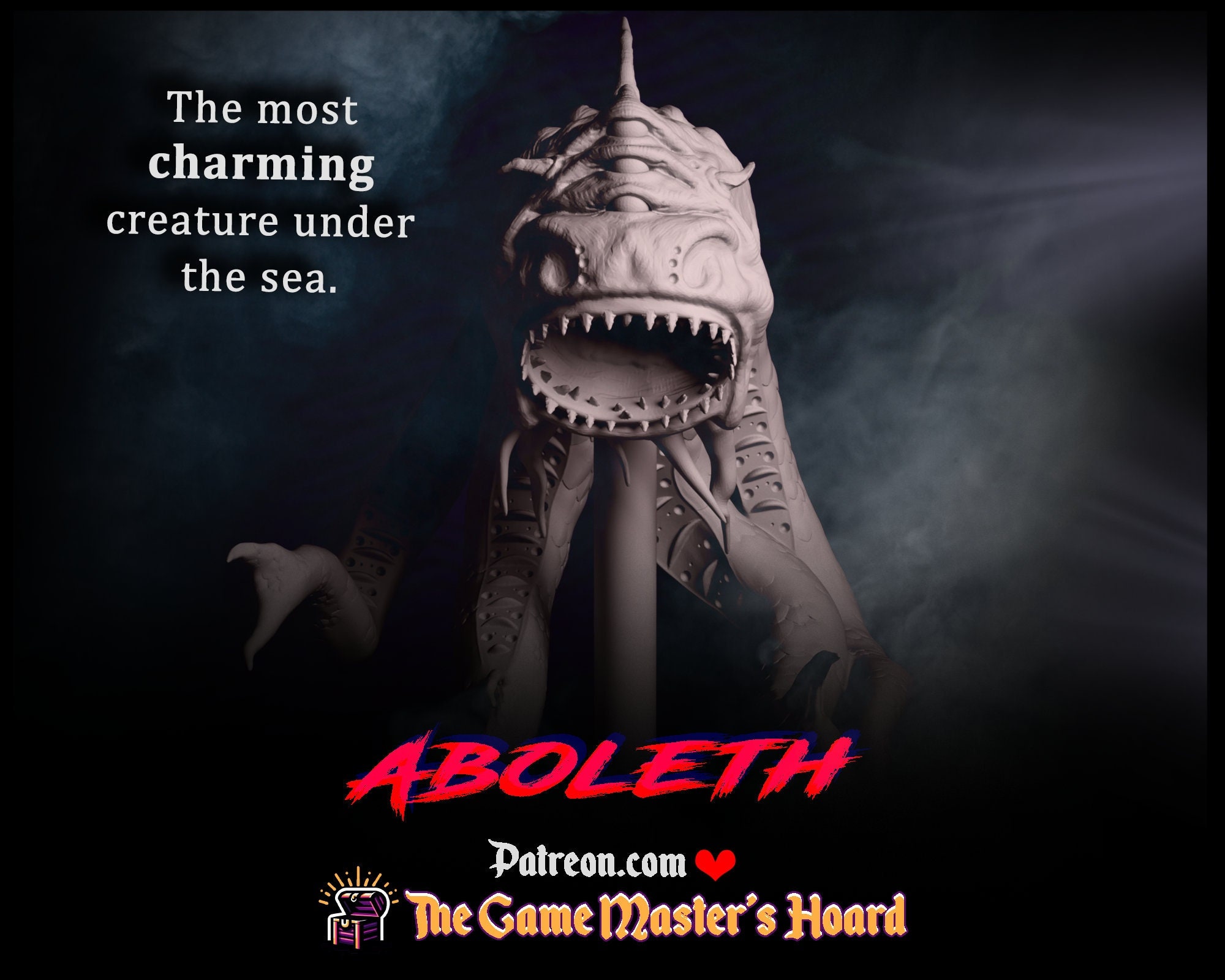 Aboleth Tabletop Miniature - Etsy