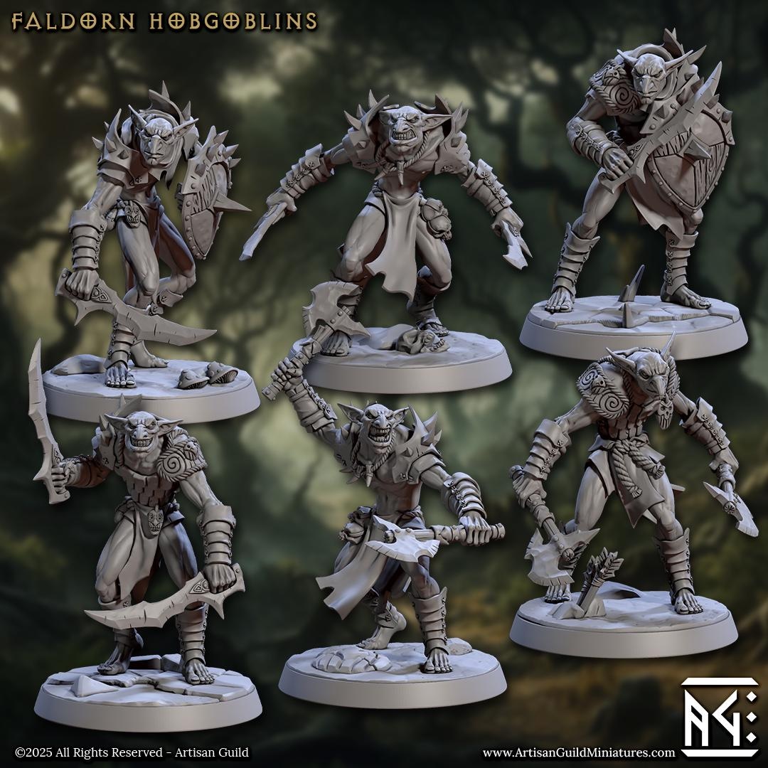 Hobgoblin Fantasy Tabletop Miniature | Faldorn Hobgoblins | Artisan ...