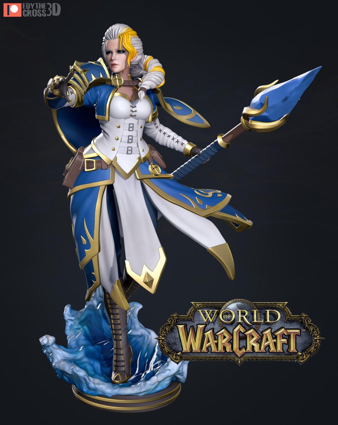 Jaina Proudmoore World of Warcraft Resin Figure by Nom Nom Figures - Etsy
