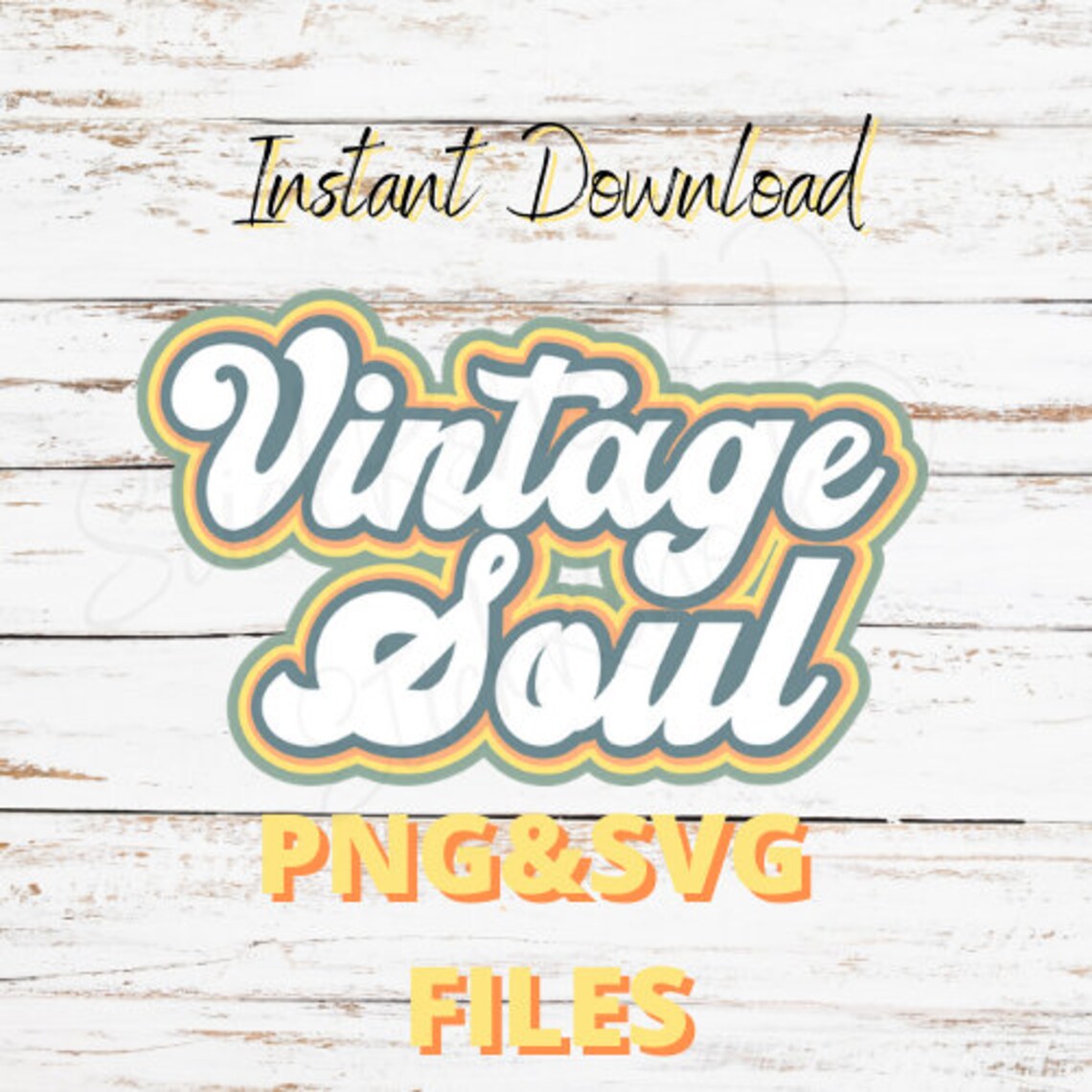 Vintage Soul| Vintage| Sublimation Design|svg |PNG|| Instant Download ...