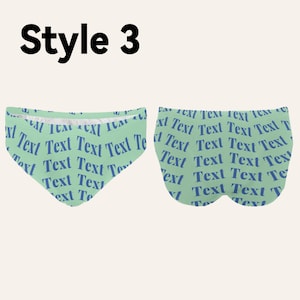 Personalised Speedo Custom Text Swimsuit for Men Personalized Logo ...