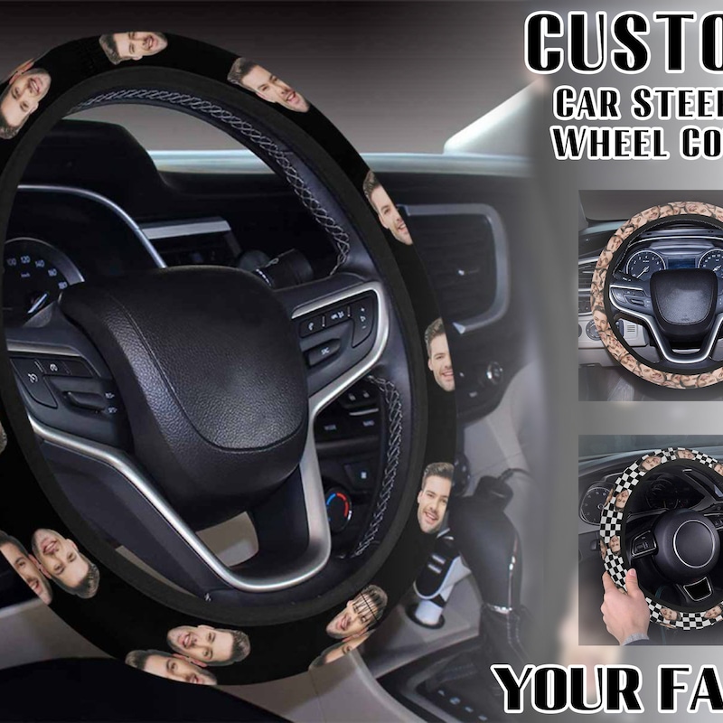 Personalized Car Steering Wheel Covers - Etsy