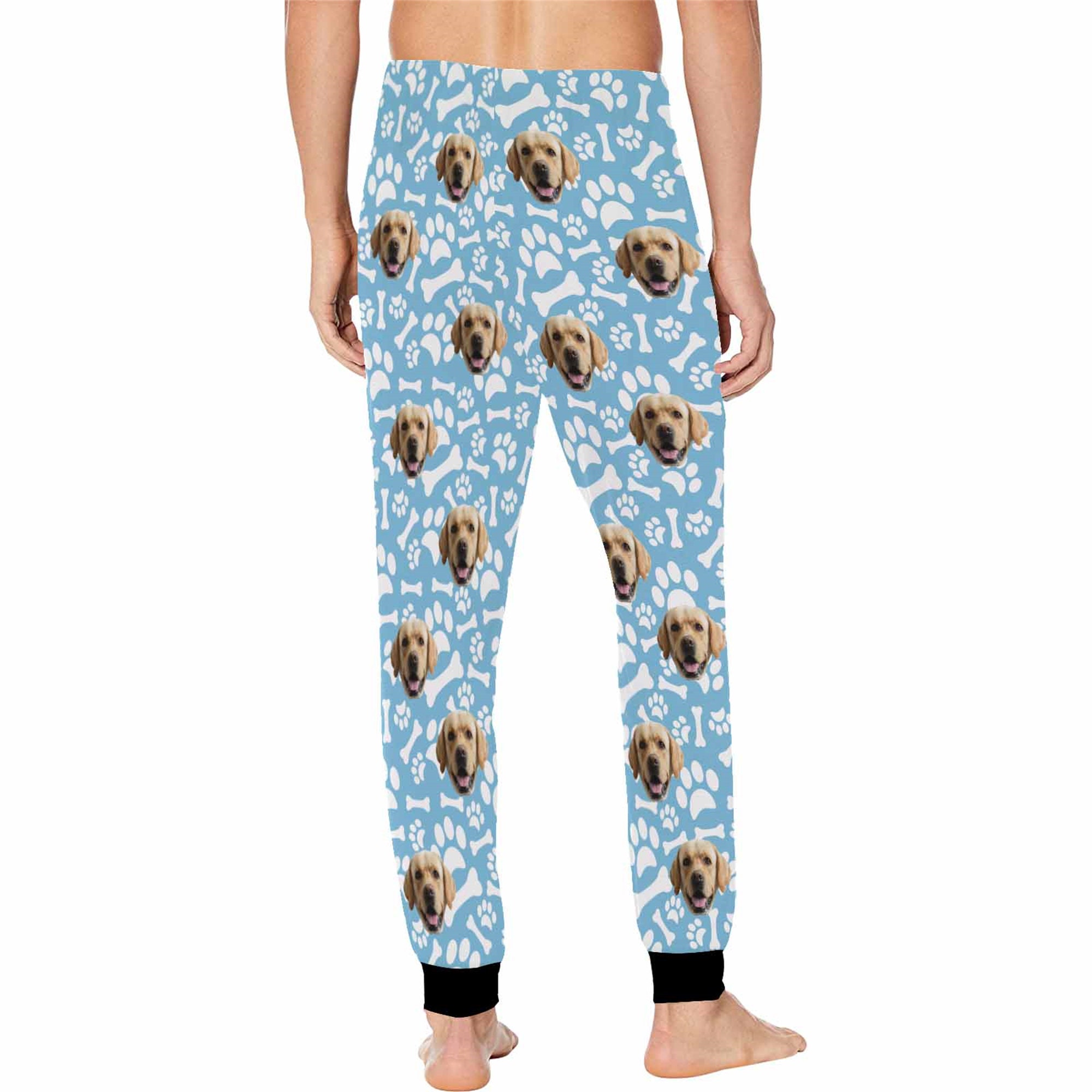 Custom Dog Photo Pajamas,personalized Pajamas Pants With Photo,funny ...