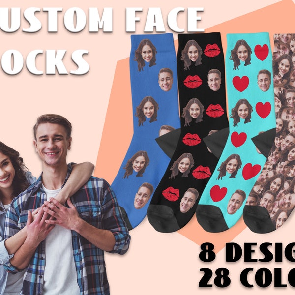 Photo Socks - Etsy