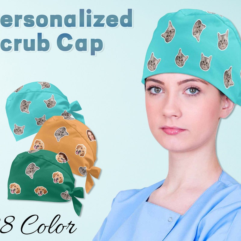 Scrub Caps Surgeon Face - Etsy