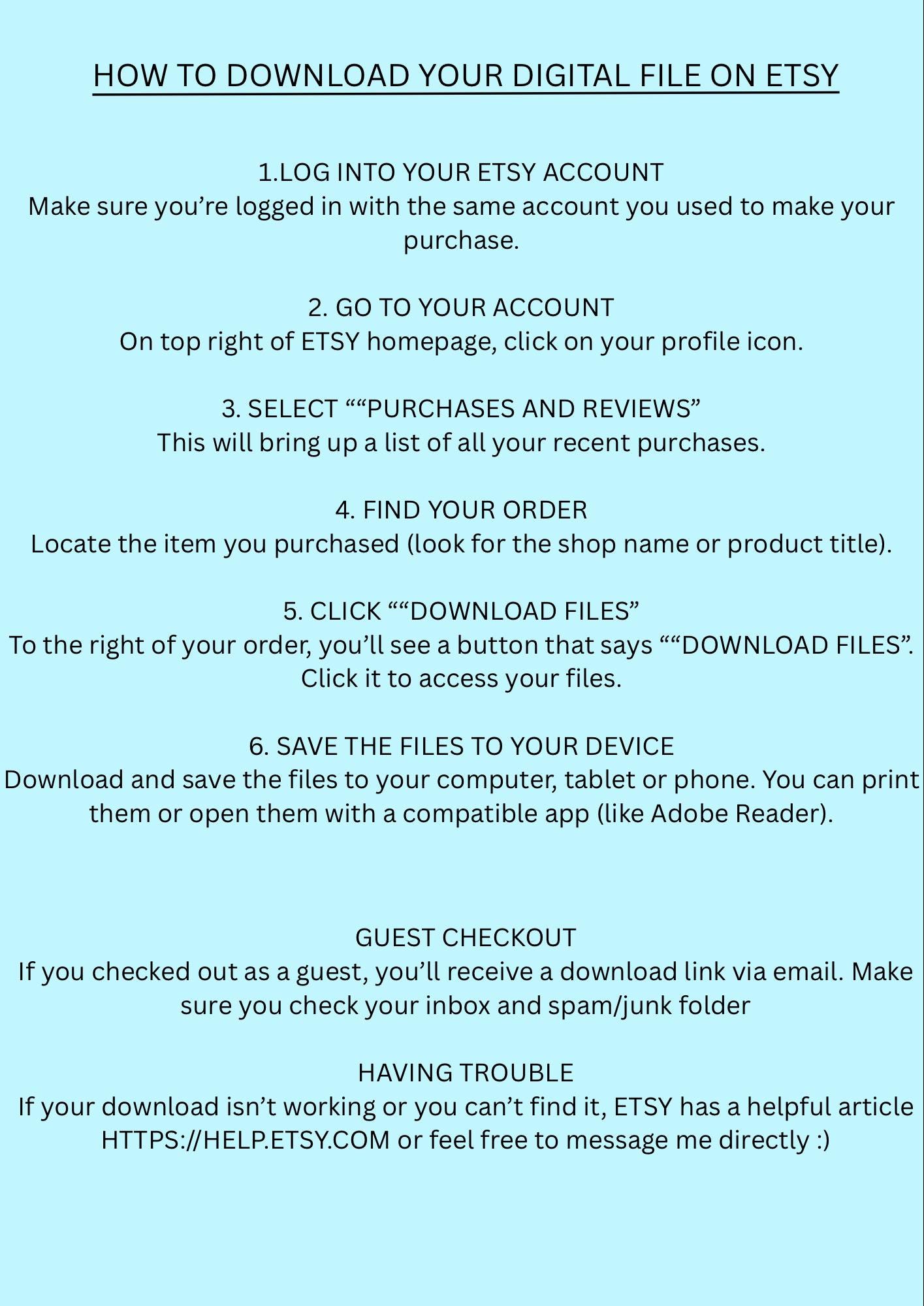 Digital Daily Planner - Etsy