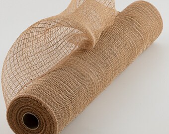 Poly Burlap Deco Mesh - Etsy