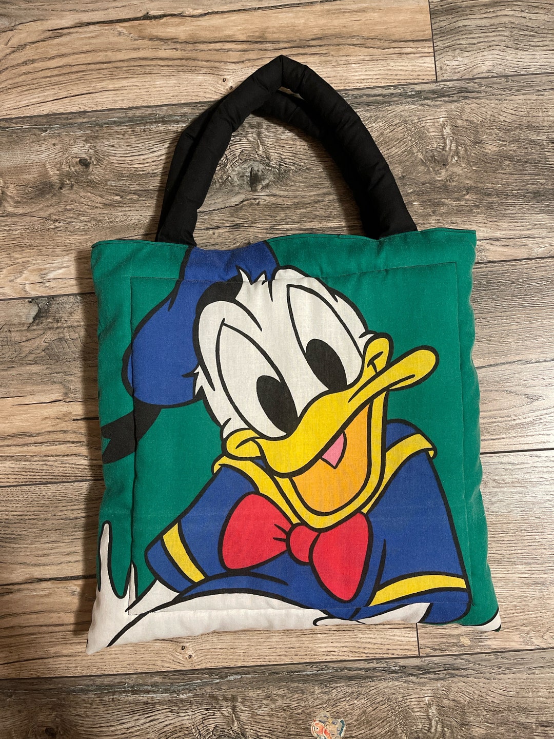 Padded Tote Bag- Donald Duck - Etsy