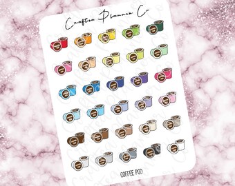 Coffee Pod Labels - Etsy