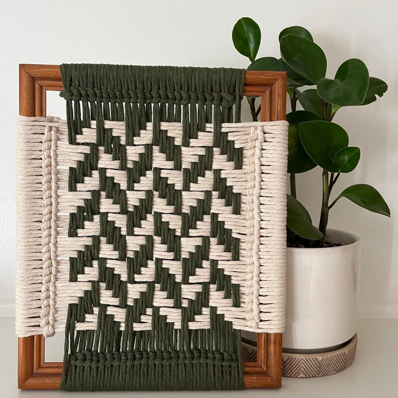 Woven Picture Frame - Etsy