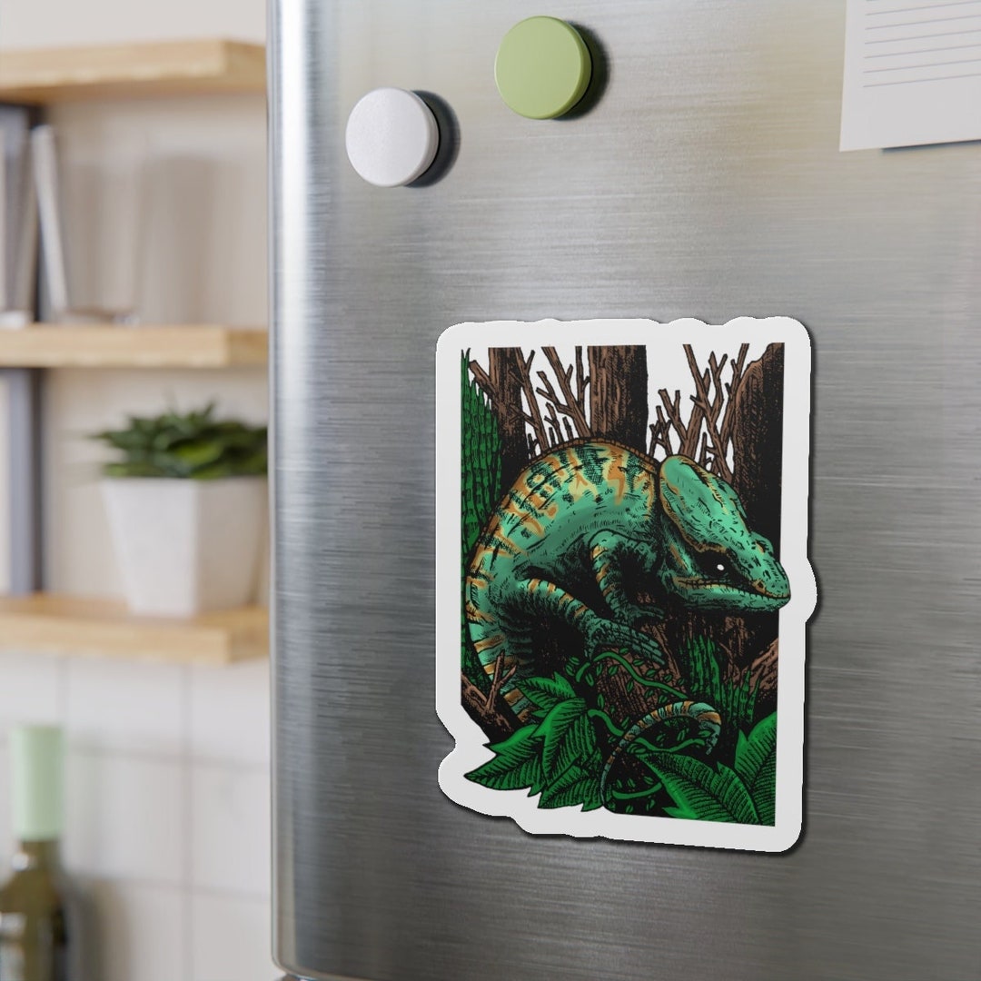 Chameleon Magnet, Lizard Magnet, Reptile Magnet, Chameleon Lover Magnet ...