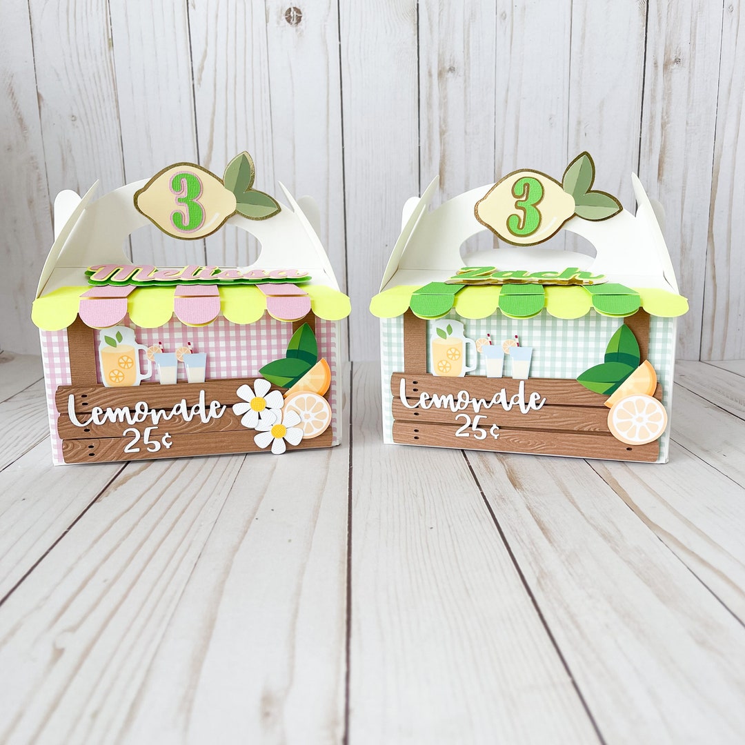 Custom Lemonade Stand Party Favors Sweet One Lemon Birthday Decor - Etsy