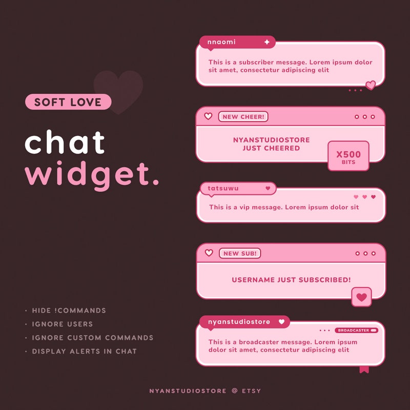 Chat Widget - Etsy
