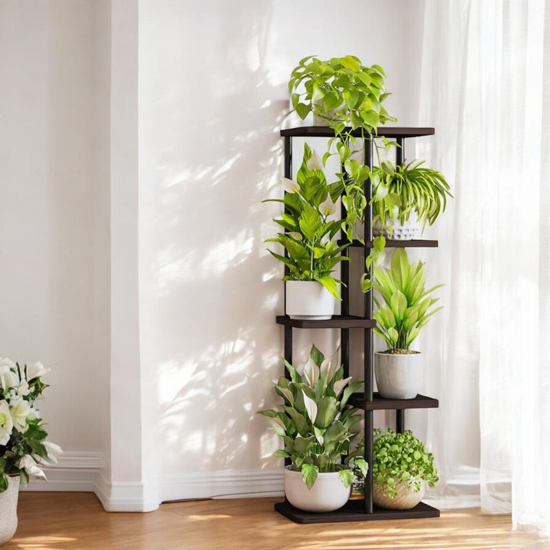 Black Plant Stand - Etsy