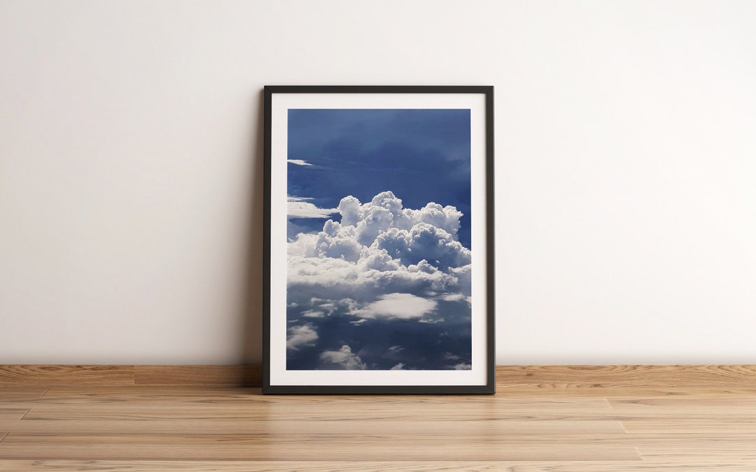 Dramatic Cloud Photography Print — Moody Sky Wall Art Digital Download ...