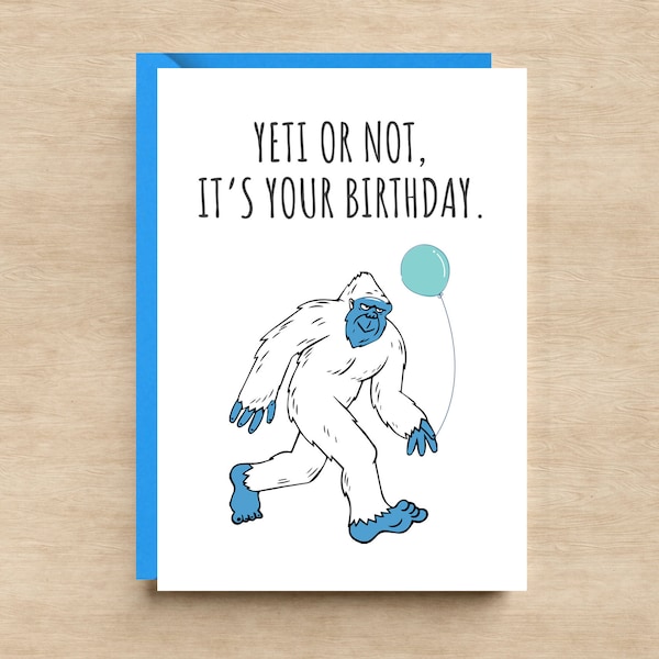 Yeti Birthday Party - Etsy