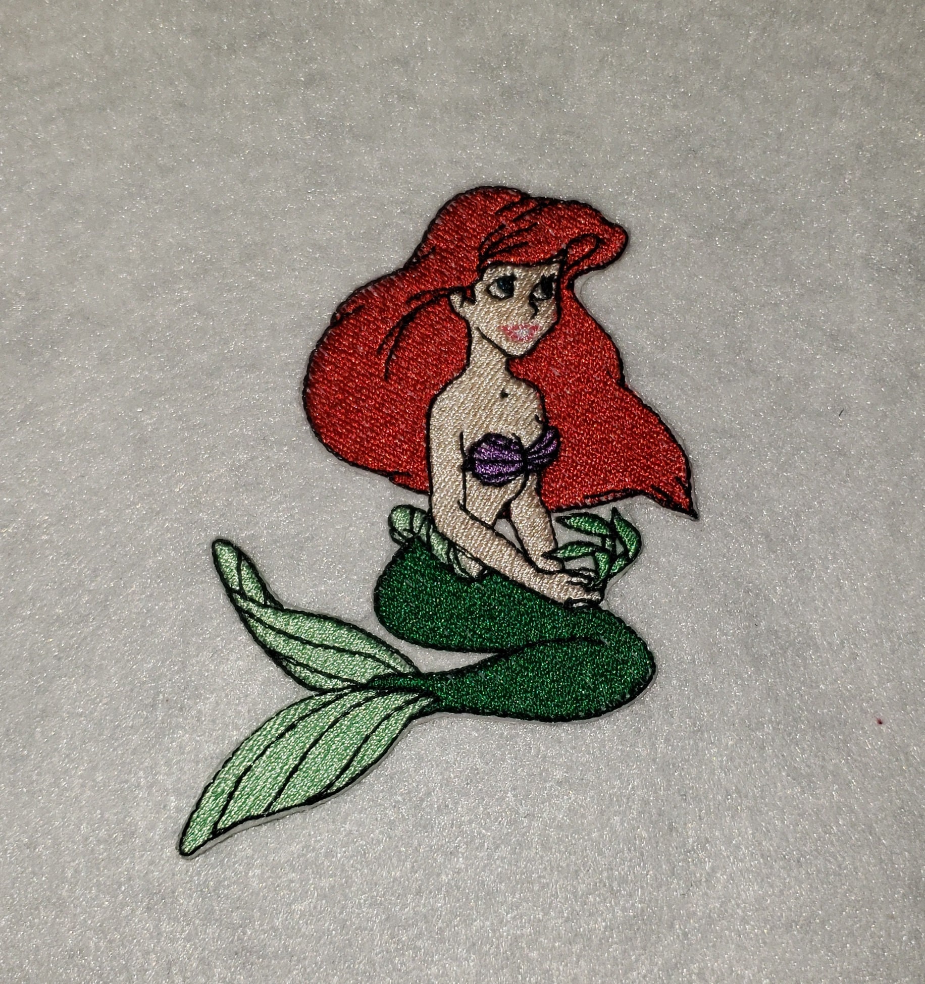 Appliques & Patches Ariel and Prince Eric DIY 4 1/2 inch Iron On ...