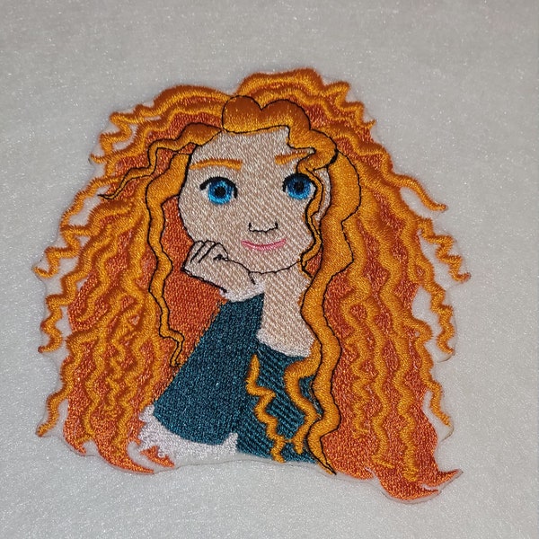 Merida Applique - Etsy