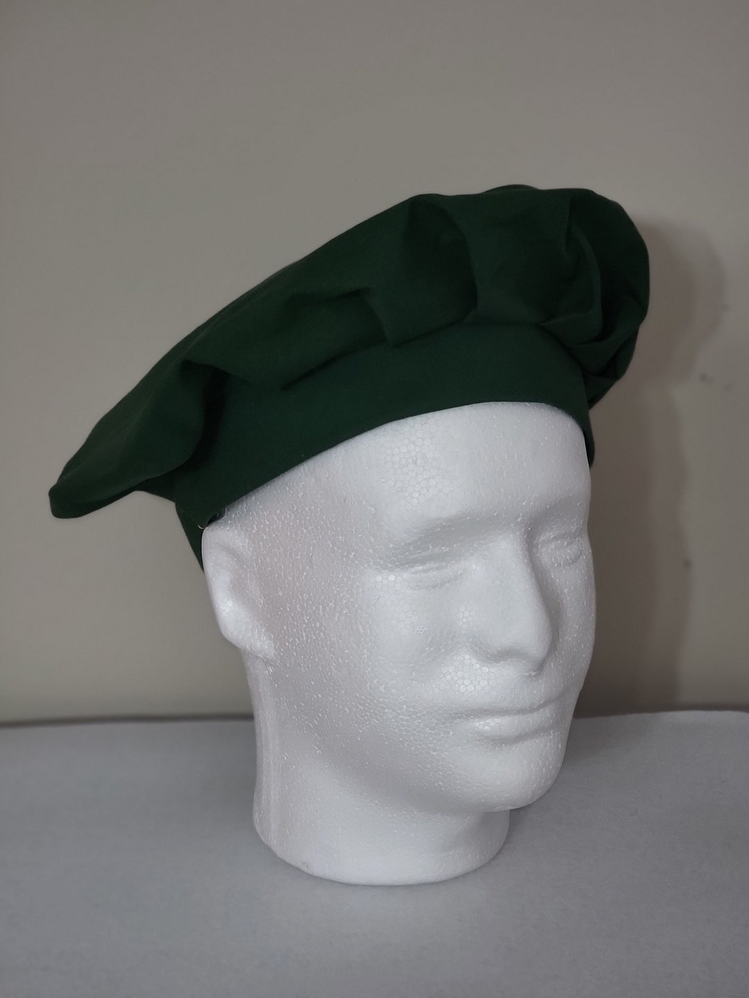 Medieval Renaissance Wench Hunter Green Hat Cap Head Covering - Etsy