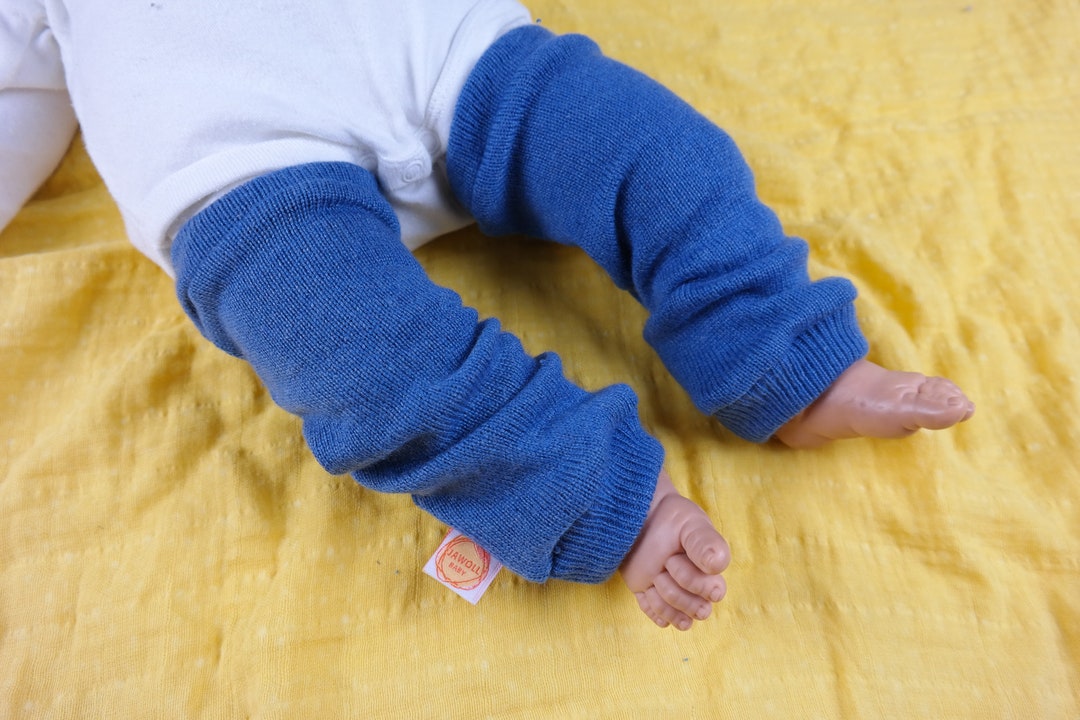 Baby Cuffs Made of Cashmere & Silk Upcycling Strap Cuffs Leg - Etsy