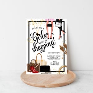 Shopping, Girls Night, Boutique Flyer, Shopping Flyer, Business, Pop Up ...