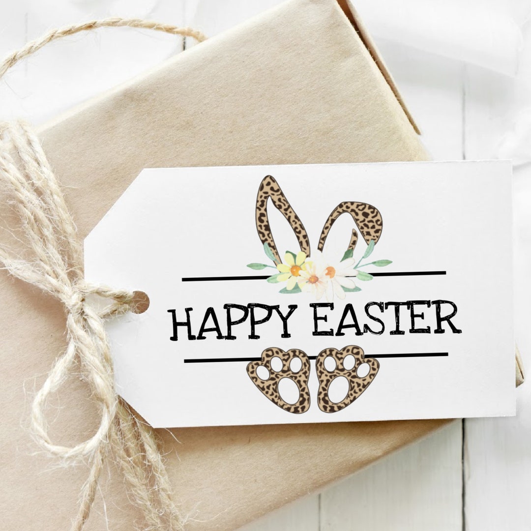 Editable, Easter Tag, Happy Easter, Printable Easter Tags for Kids ...