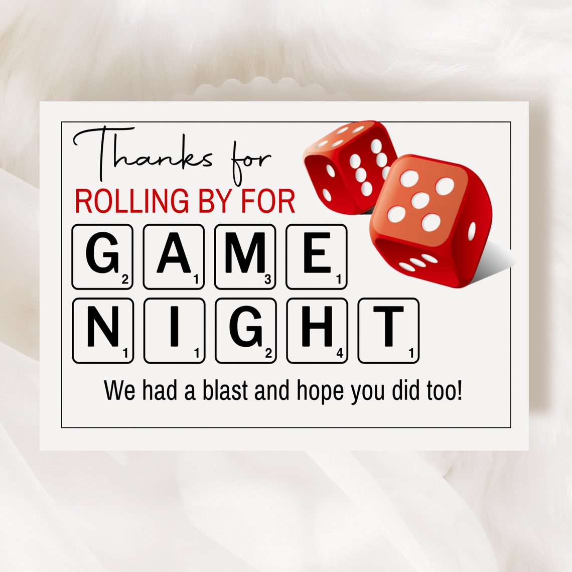 EDITABLE Game Night Game Night Birthday Instant Download - Etsy