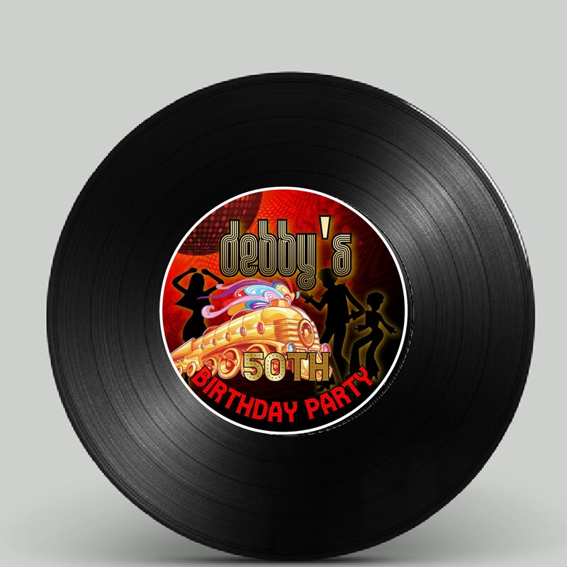 Vinyl Record Labels - Etsy