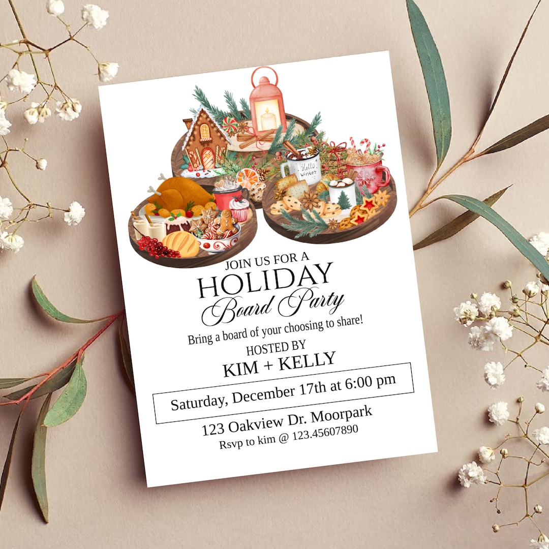 Board Party, Birthday Party, Christmas Party, Holiday Party, Board ...