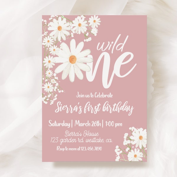 Daisy First Birthday - Etsy