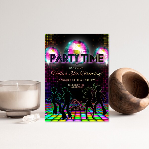 Soul Train Party Invitation - Etsy