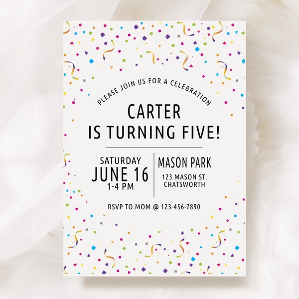 Invitations Birthday - Etsy