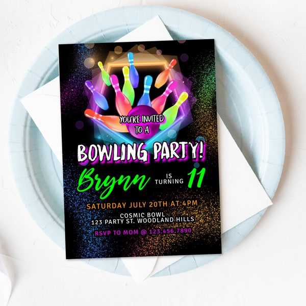 Cosmic Bowling - Etsy