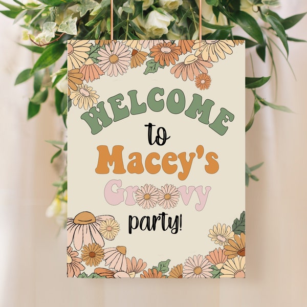 Groovy Birthday - Etsy