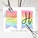 EDITABLE, Rainbow Birthday Banner, Happy Birthday Banner, Watercolor ...
