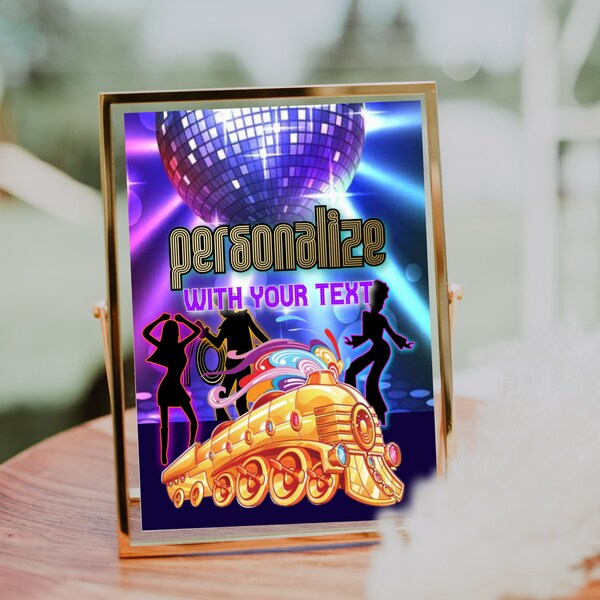 Soul Train Party Invitation - Etsy