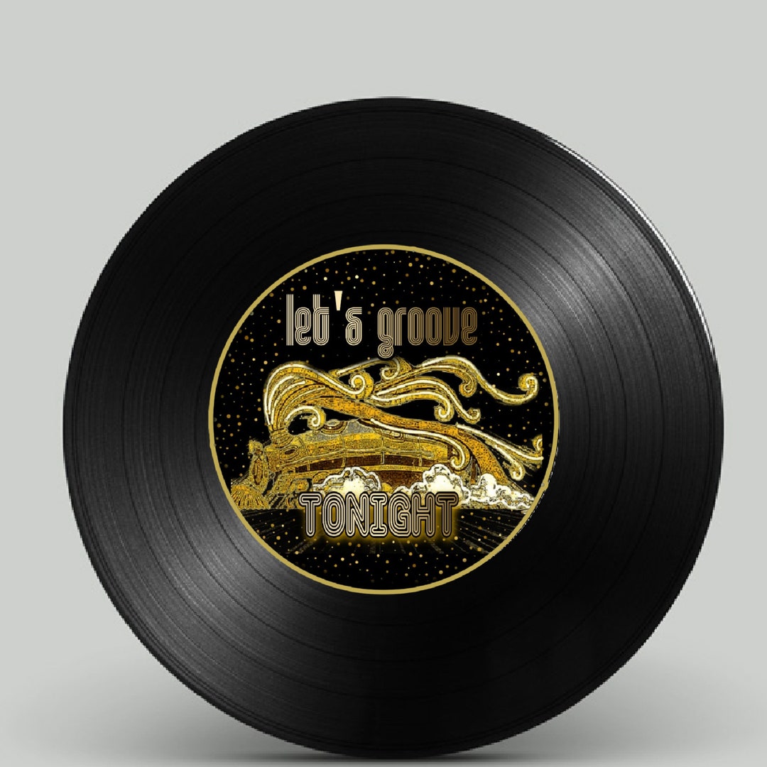 Editable, Vinyl Record Label, DISCO Party, Vinyl, Soul Train, Disco ...