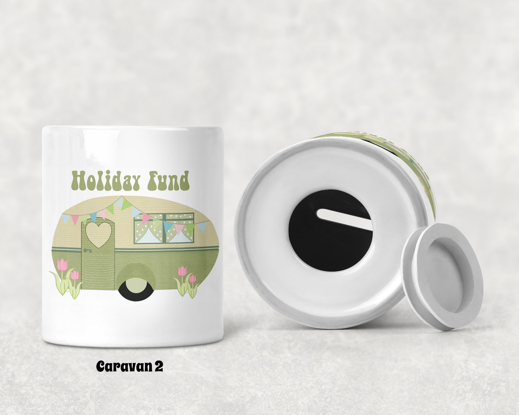 Caravan Holiday Fund Money Box / Caravan / Caravan Fund Money | Etsy