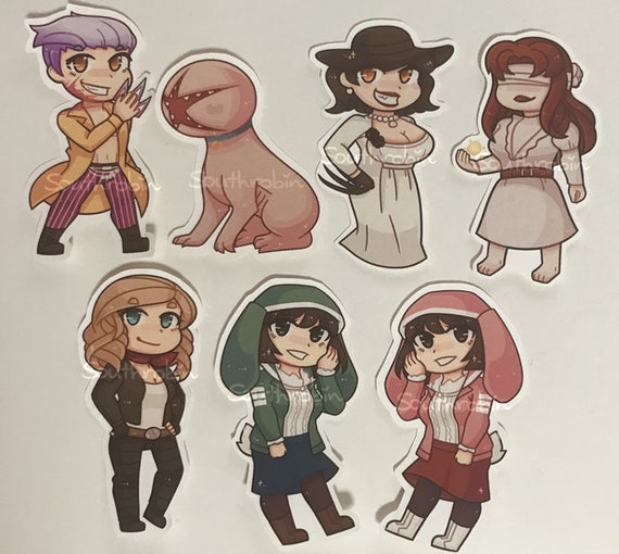 Dead by Daylight Killer Slasher and Survivor Stickers | Etsy