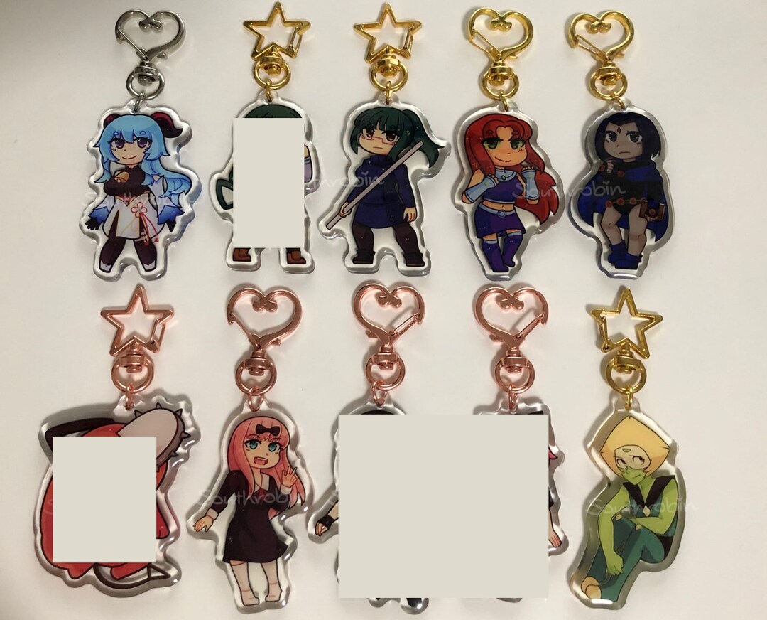 Anime Inspired Charms Series 1 - Etsy