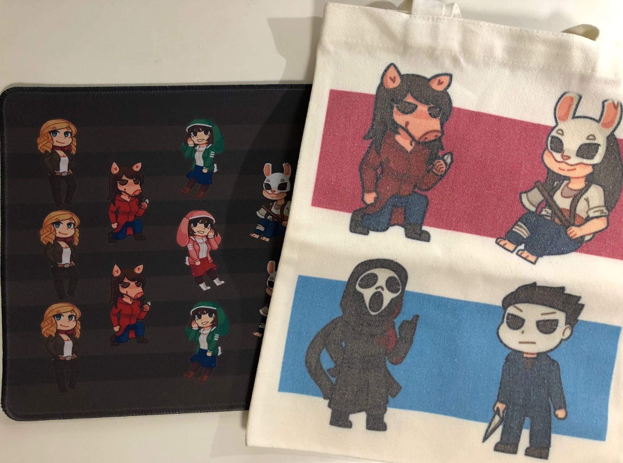 Dead by Daylight Killer Slasher Mousepad and Tote Bag - Etsy