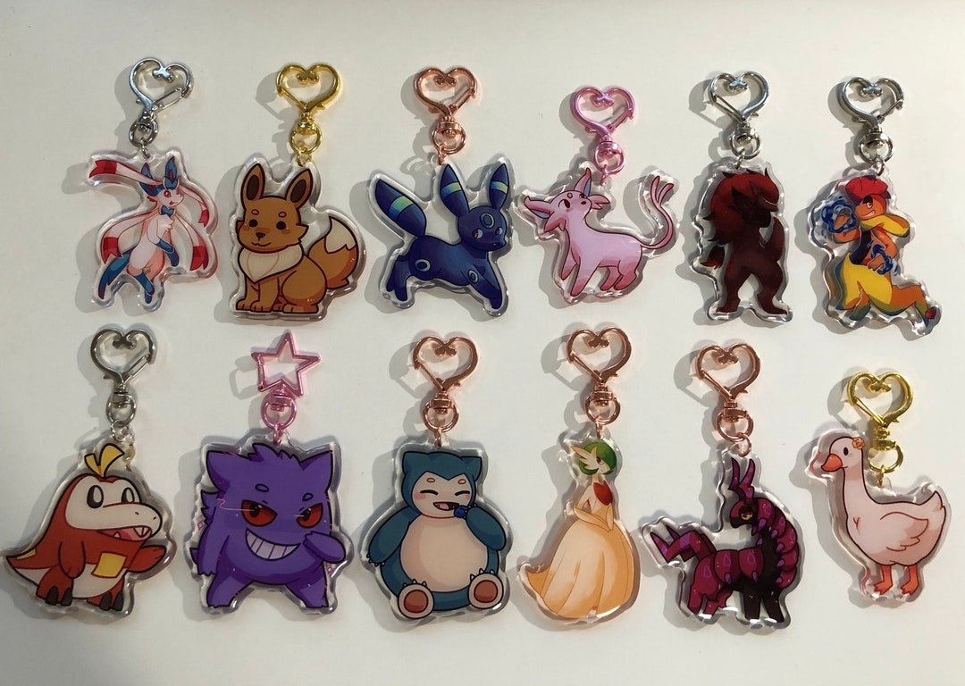 Pokemon Scarlet and Violet, Goose Inspired Charms - Etsy