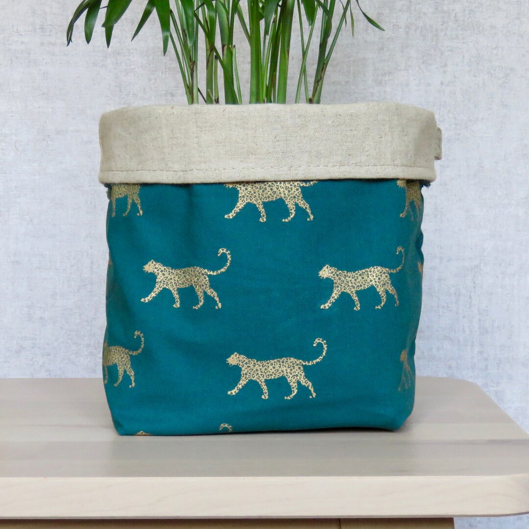 Leopard Plant Pot Cover, Leopard Planter, Plant Gifts for Plant Lover ...