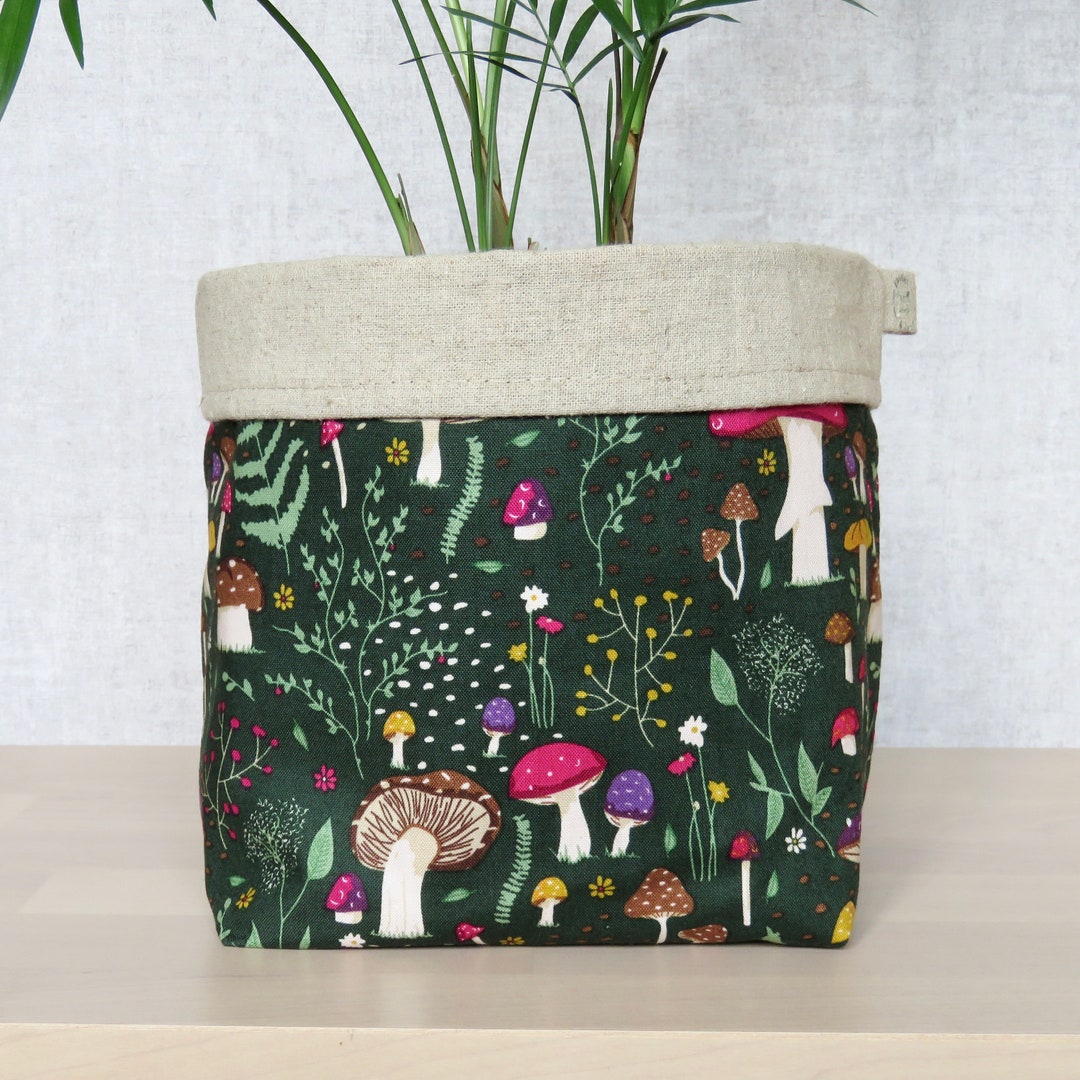 Mushroom Plant Pot Cover, Mushroom Planter, Cottage Core Planter Gift ...