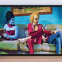 Lydia Deetz - Beetlejuice Winona Ryder Tim Burton Goth Gothic Angry Pop ...