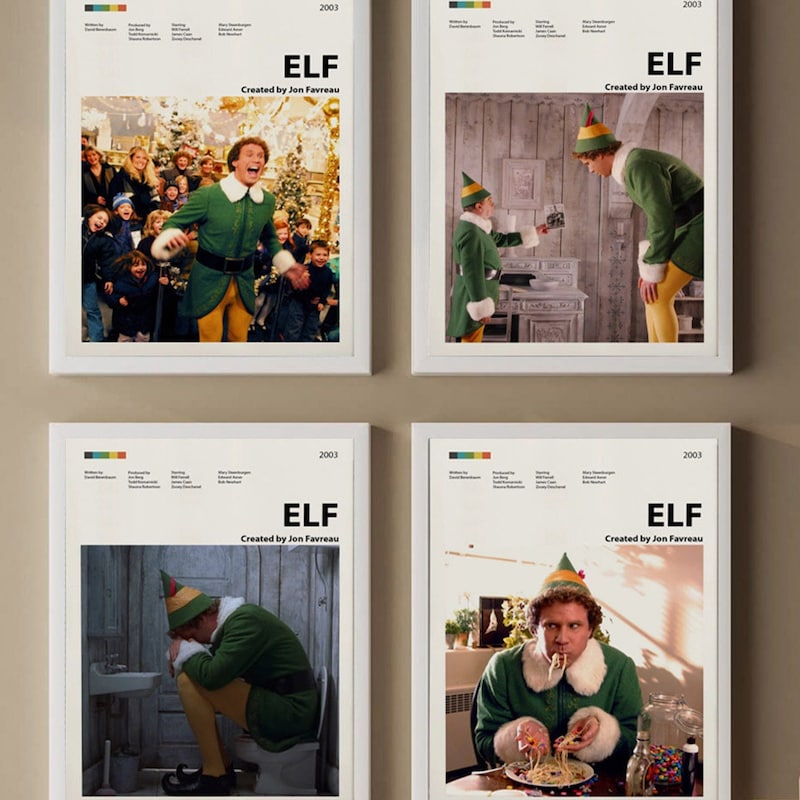 Elf Poster - Etsy