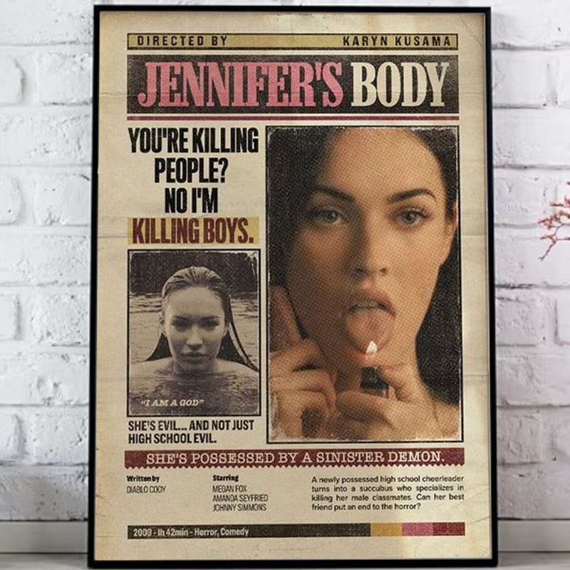 Jennifers Body Wall Poster - Etsy