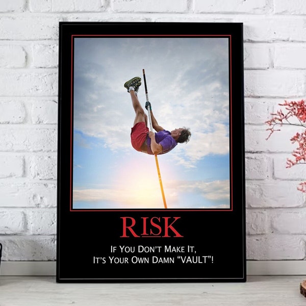 Funny Motivational Poster - Etsy